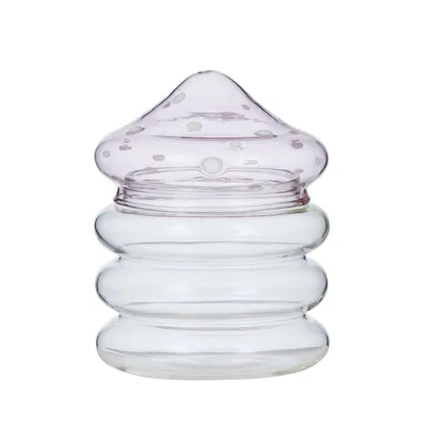 Mushroom Glass Jar – Hippity Hop Boutique